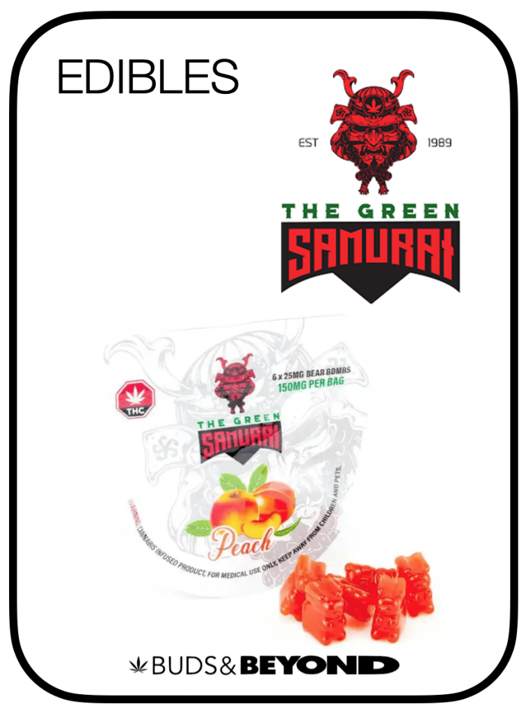 Order Green Samurai THC Bear Bombs (150mg) at Low Price