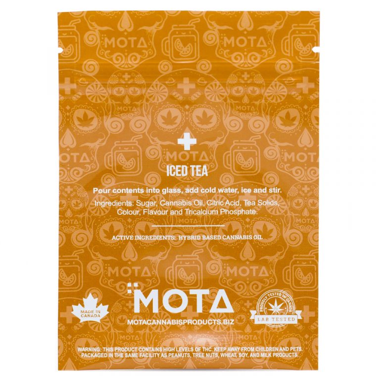Buy MOTA Iced Tea Mix (150mg THC) Online In Canada – Best QUALITY