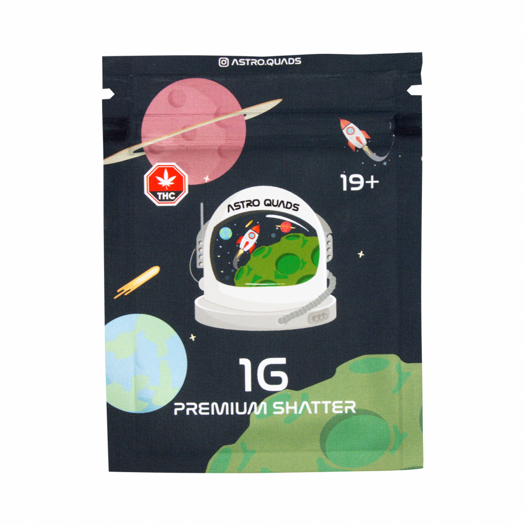 Buy Astro Quads Shatter (1 gram) Online in Canada | High Quality