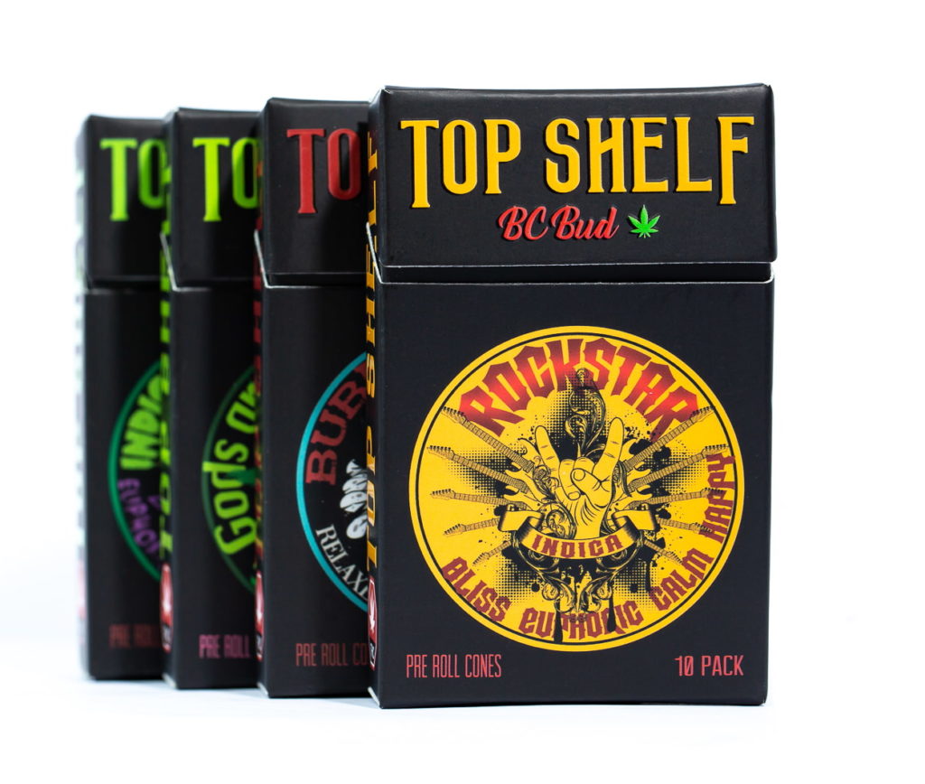 TOP SHELF Pre Rolled Joint Packs | Pre Rolled Cones